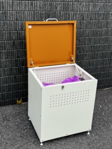 【ダイマツ】ダストボックス ホワイト×キャメル DBN-60 | ゴミステーションの通販エクストリム