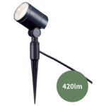 【LIXIL】エクステリアライト スパイクスポットライト 広角タイプ 420lm LGQ-22型 | エクステリア照明の通販エクストリム