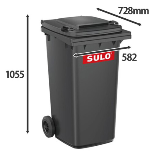 【SDW】ドイツ製ダストボックスSULO（スロ）240L | ゴミステーションの通販エクストリム