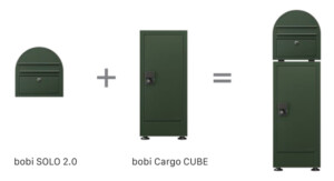 【SDW】宅配ボックス bobi Cargo CUBE（ボビカーゴキューブ） | 宅配ボックスの通販エクストリム